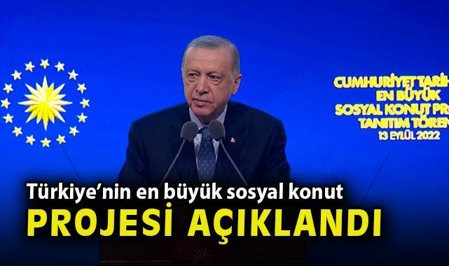 Cumhuriyet tarihinin en büyük sosyal konut projesi açıklandı - Gündem ... Cumhuriyet tarihinin en büyük sosyal konut projesi açıklandı - Gündem ...